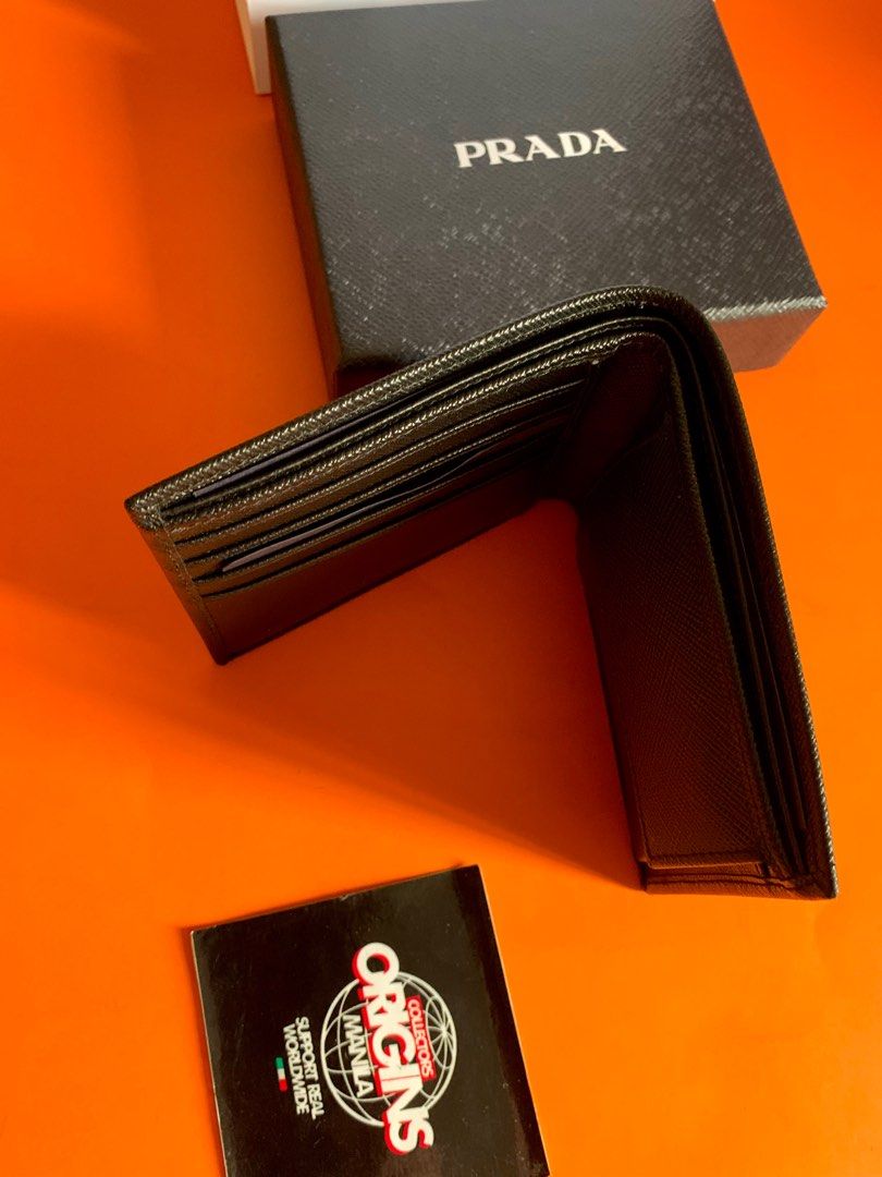 Prada bifold wallet, Men's Fashion, Watches & Accessories, Wallets ...