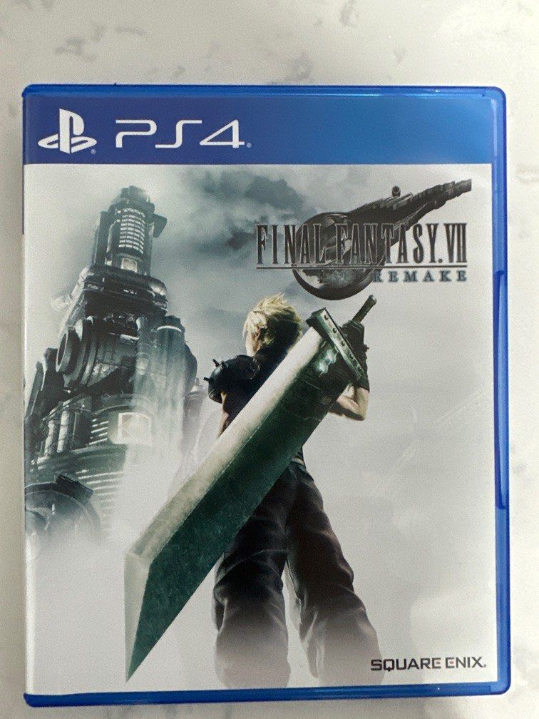 PS4 Game - Final Fantasy 7 (FF7), Video Gaming, Video Games ...