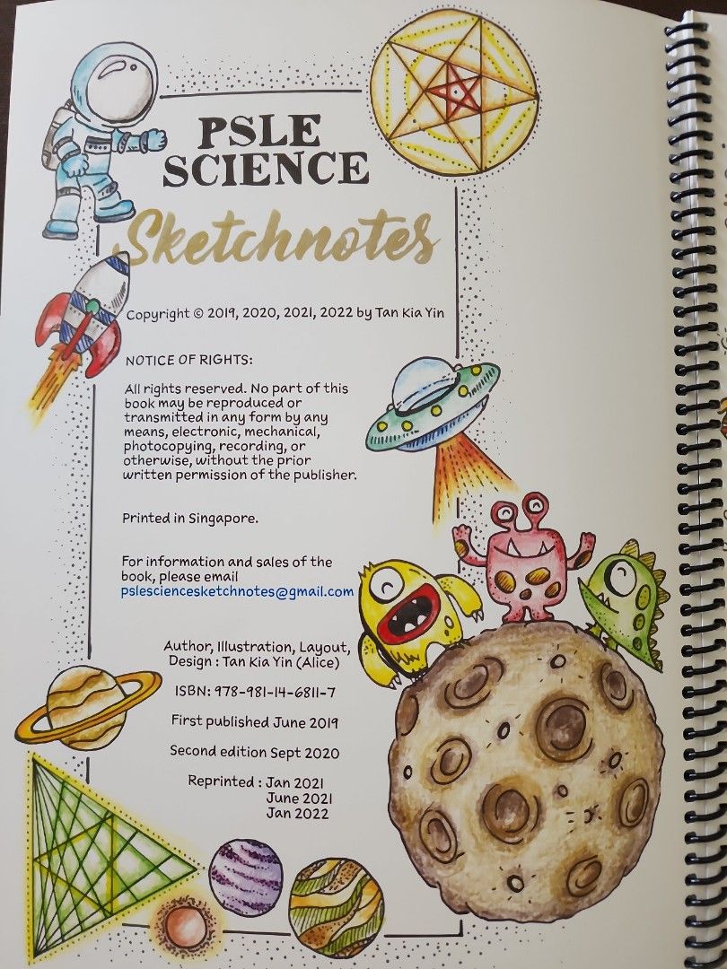 PSLE SCIENCE SKETCHNOTES, Hobbies & Toys, Books & Magazines, Assessment ...