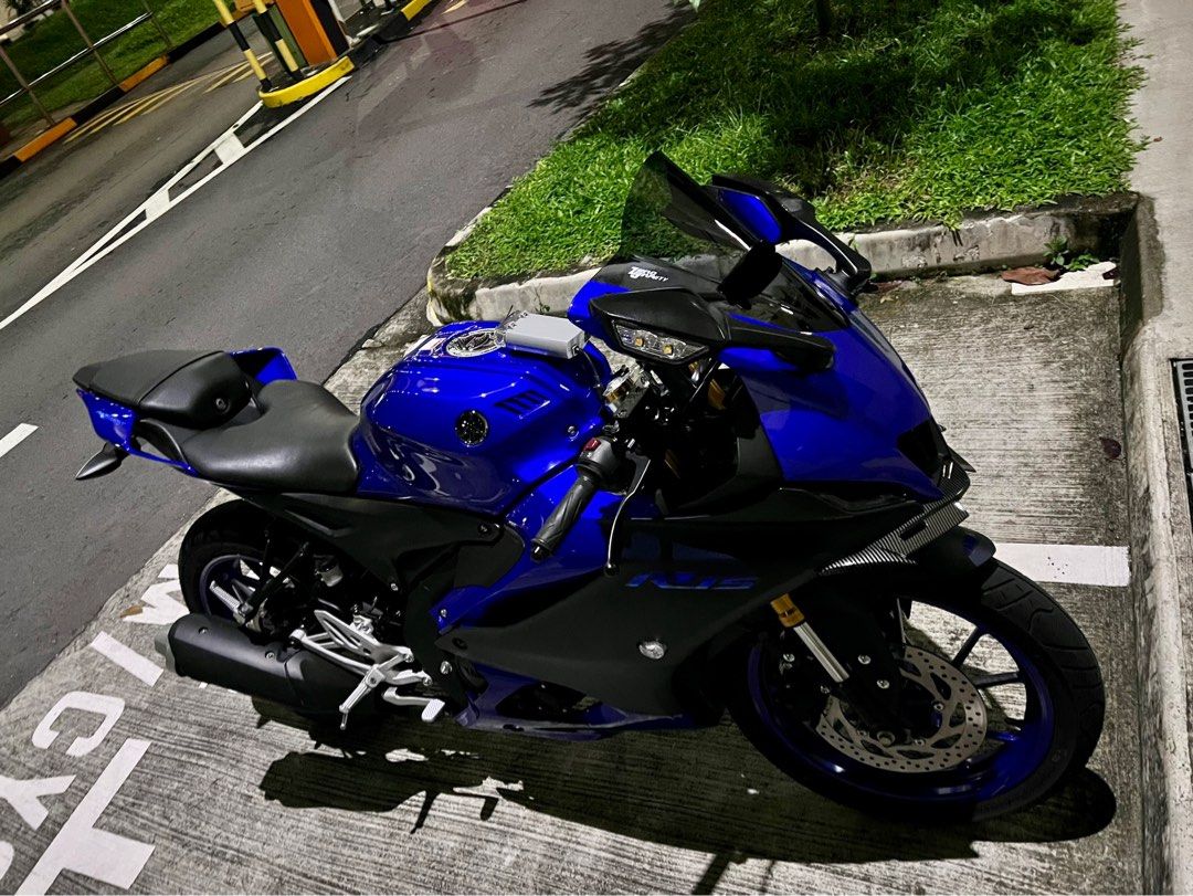 R15 V4/ R15M Carbon Winglet, Motorcycles, Motorcycle Accessories on ...