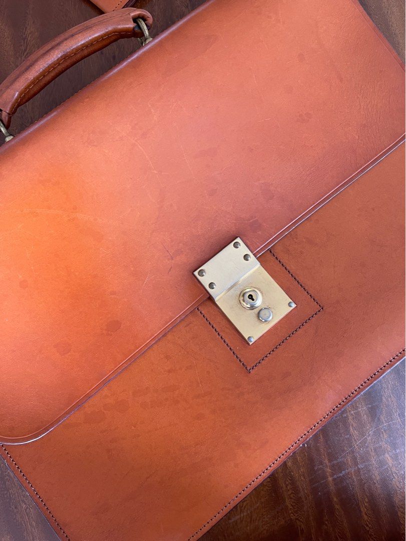 RARE HEIRLOOM BRIEFCASE - Swaine Adeney Brigg Westminster 2 in London ...