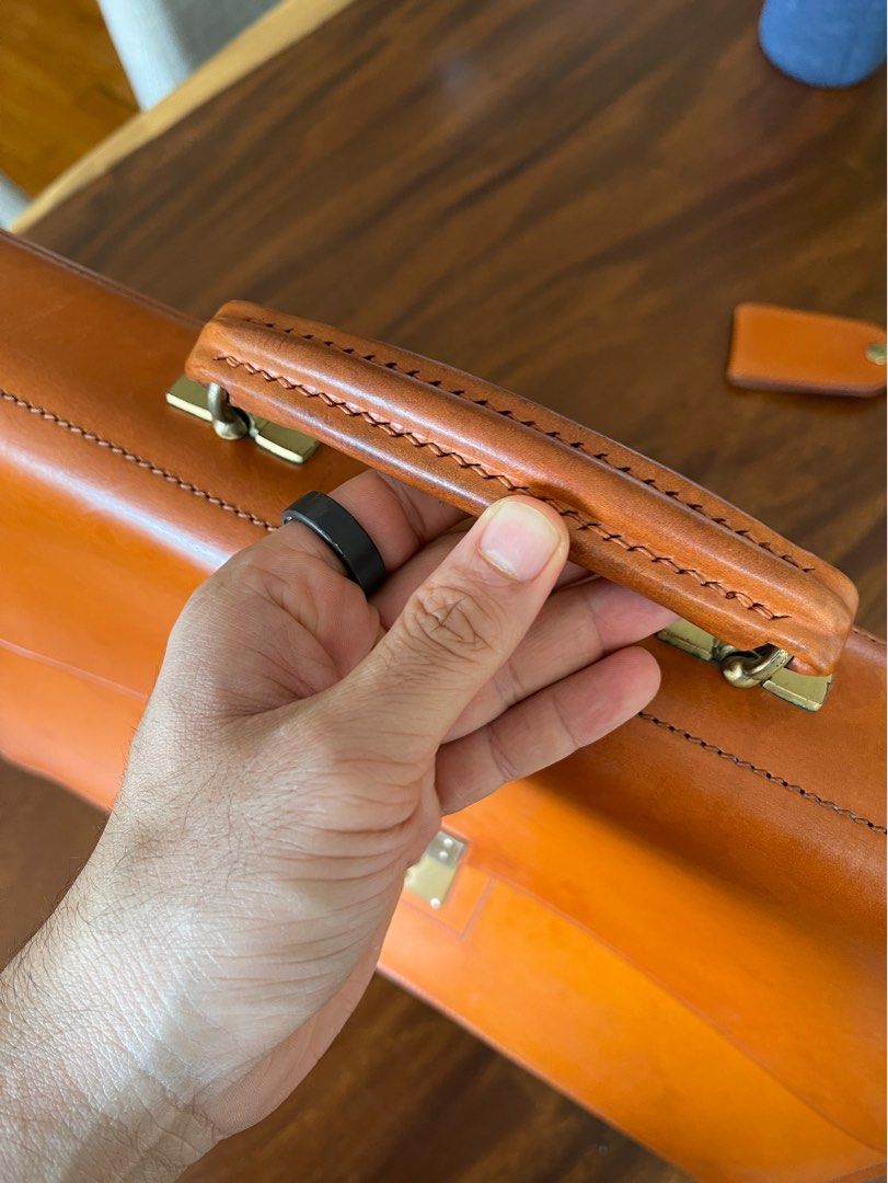 RARE HEIRLOOM BRIEFCASE - Swaine Adeney Brigg Westminster 2 in London ...