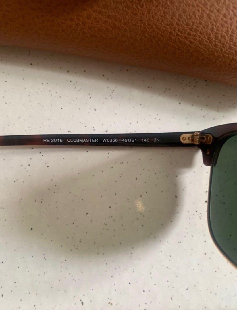 Ray-Ban Clubmaster Classic Tortoise RB3016, Men's Fashion, Watches & Accessories, Sunglasses ...