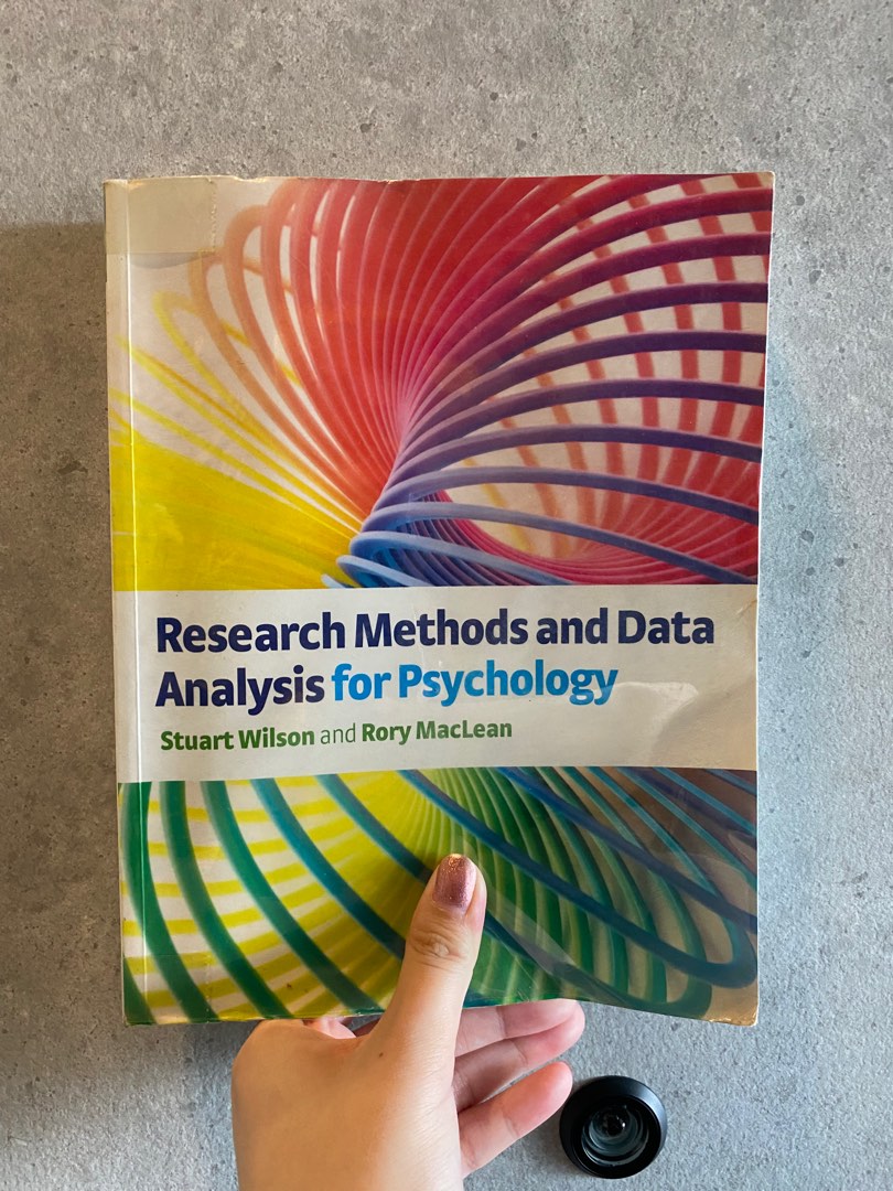 Research Methods and Data Analysis for Psychology by Stuart Wilson ...