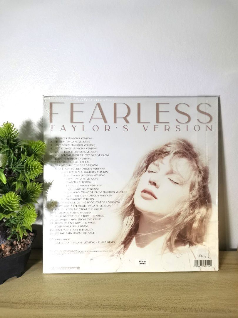 RESTOCKED/SEALED: TAYLOR SWIFT- FEARLESS (TAYLOR'S VERSION) TARGET ...