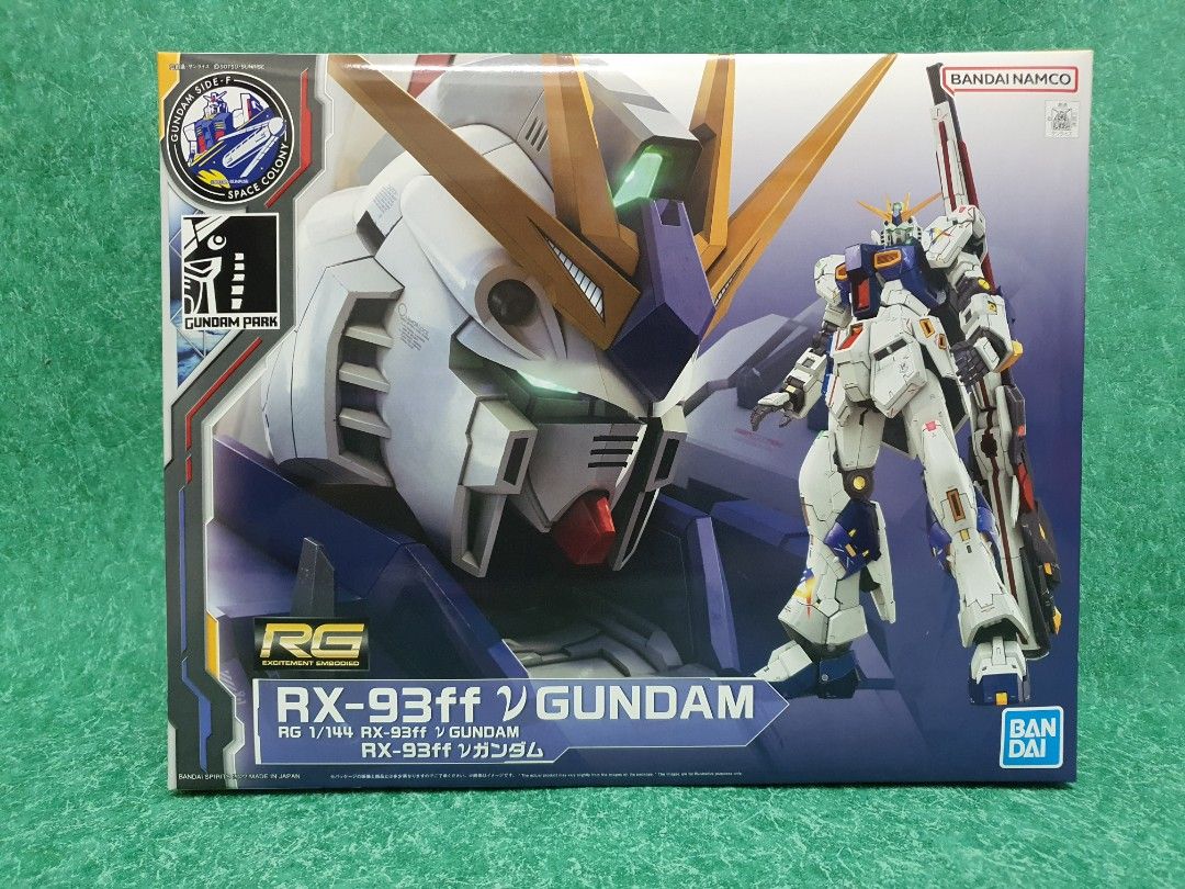 RG 1/144 RX-93ff vGundam (Fukuoka Nu Gundam), Hobbies & Toys, Toys & Games on Carousell