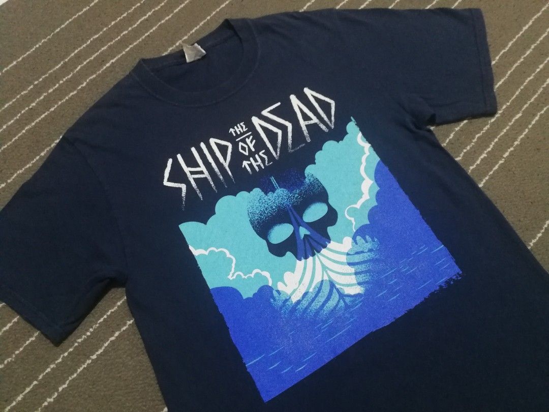 RICK RIORDAN SHIP OF THE DEAD tee S, Men's Fashion, Tops & Sets ...
