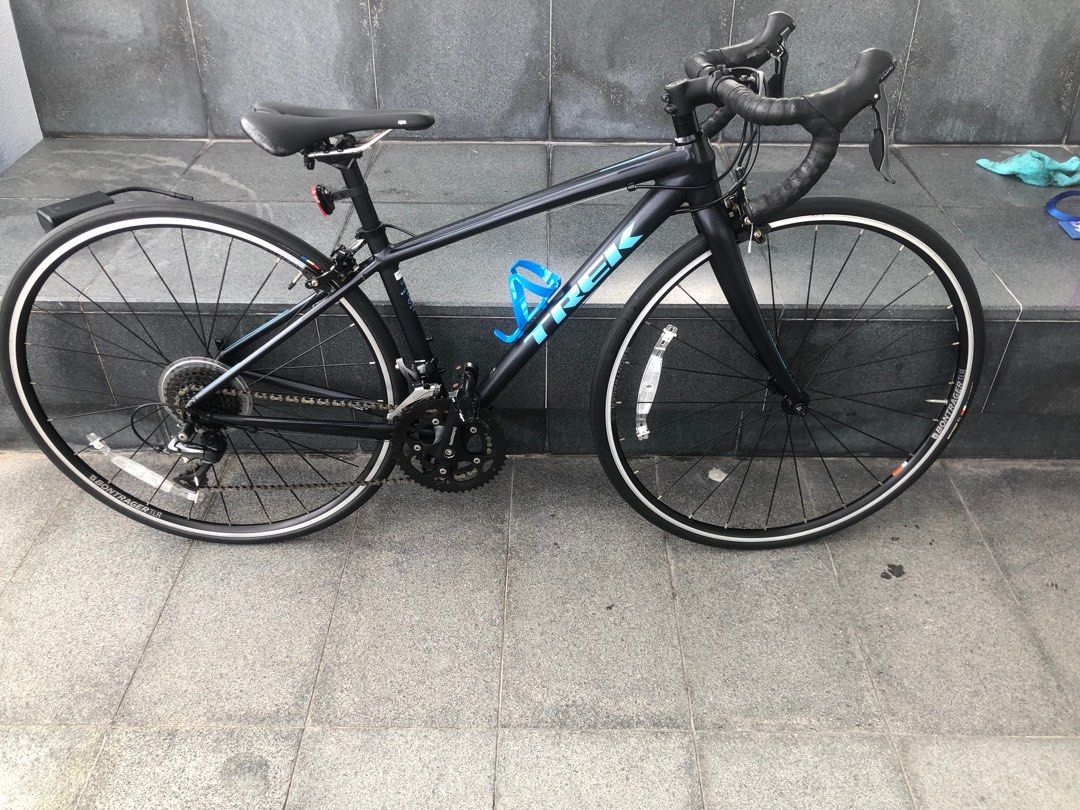Road bike - trek Domane AL2 - 44 cm -matte dark deep blue, Sports ...