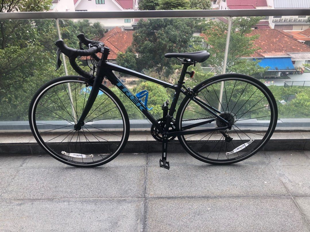 Road bike - trek Domane AL2 - 44 cm -matte dark deep blue, Sports ...