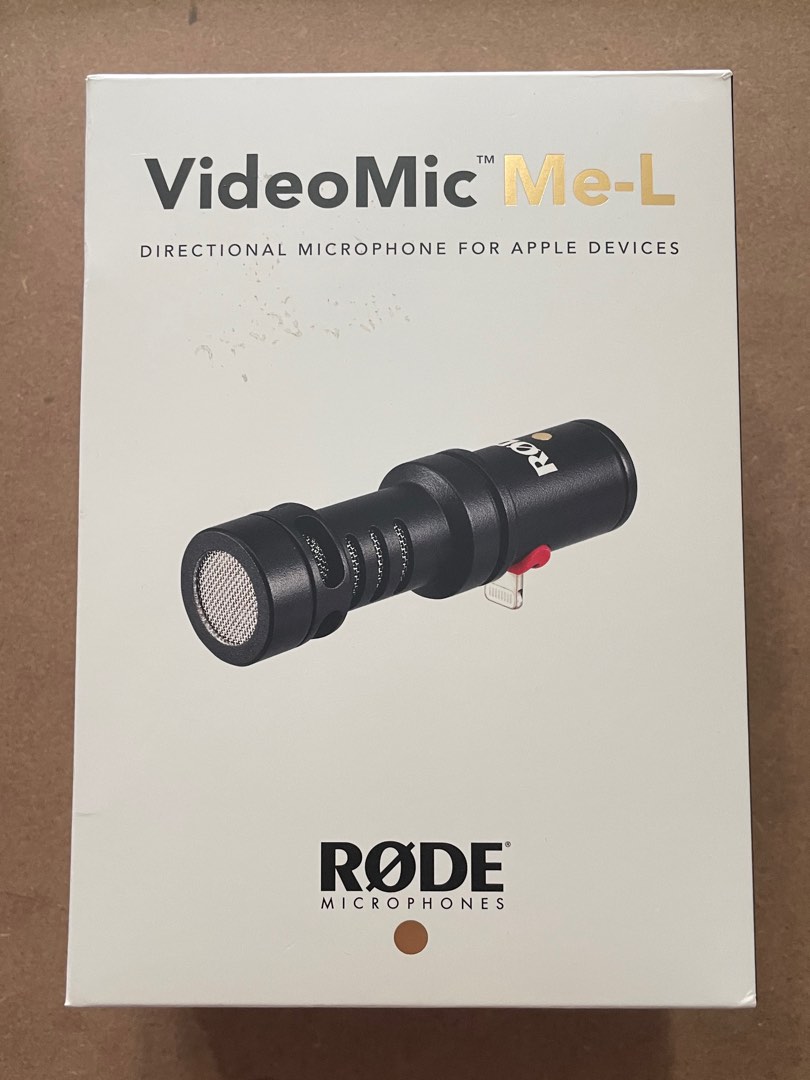 Rode VideoMic Me-L for apple devices, Audio, Microphones on Carousell