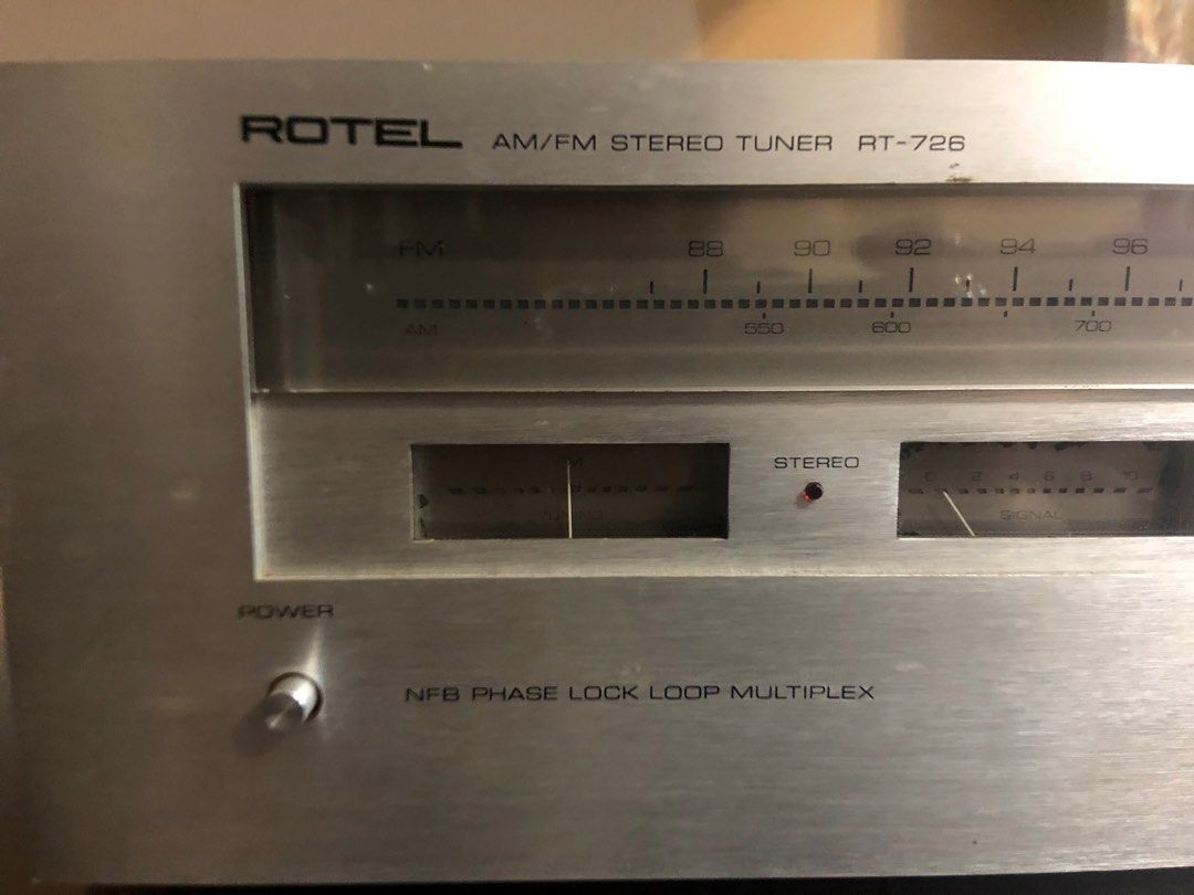 ROTEL Amplifier Equalizer Tuner + Sony Speaker RA-714 RE-700 RT-726 ...