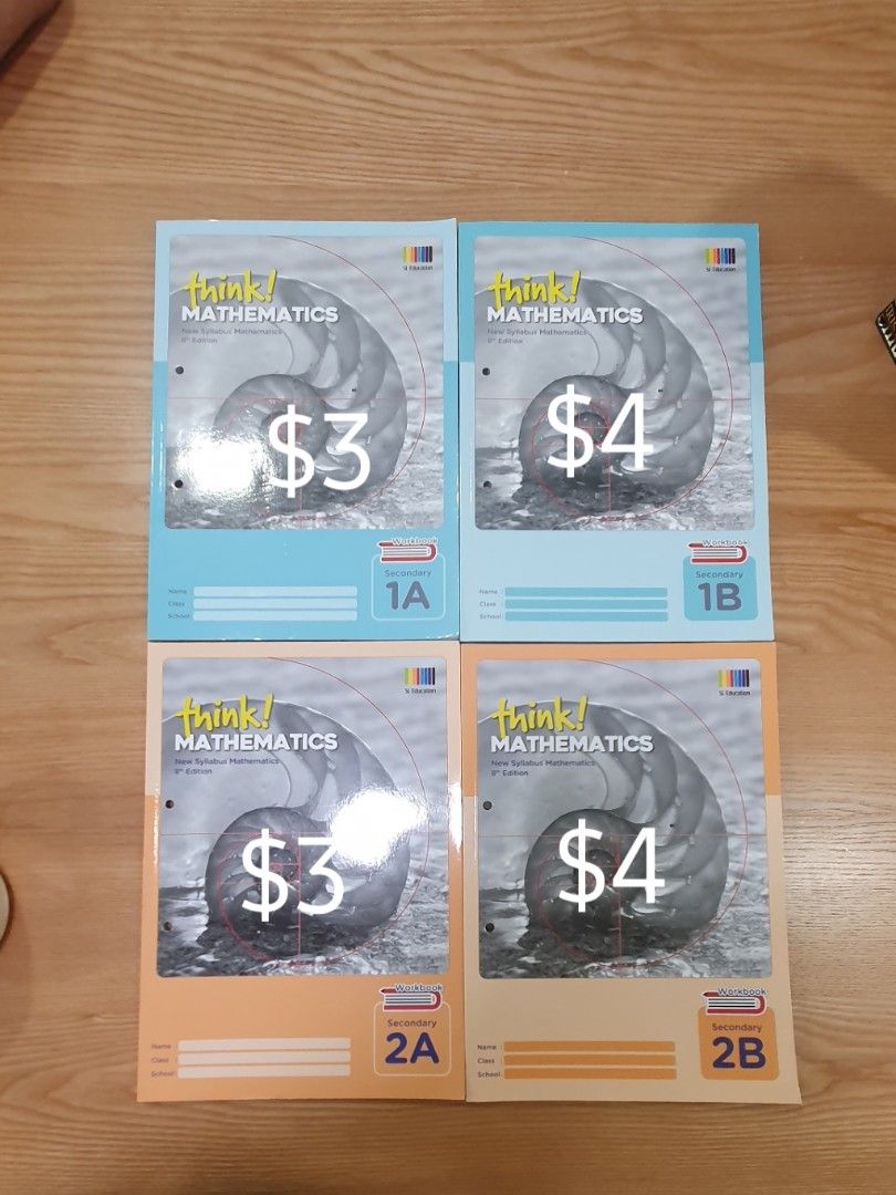 S1 and s2 shinglee math workbook, Hobbies & Toys, Books & Magazines ...