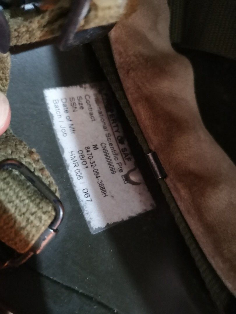 SAF Army Helmet Singapore Armed Force, Hobbies & Toys, Collectibles ...