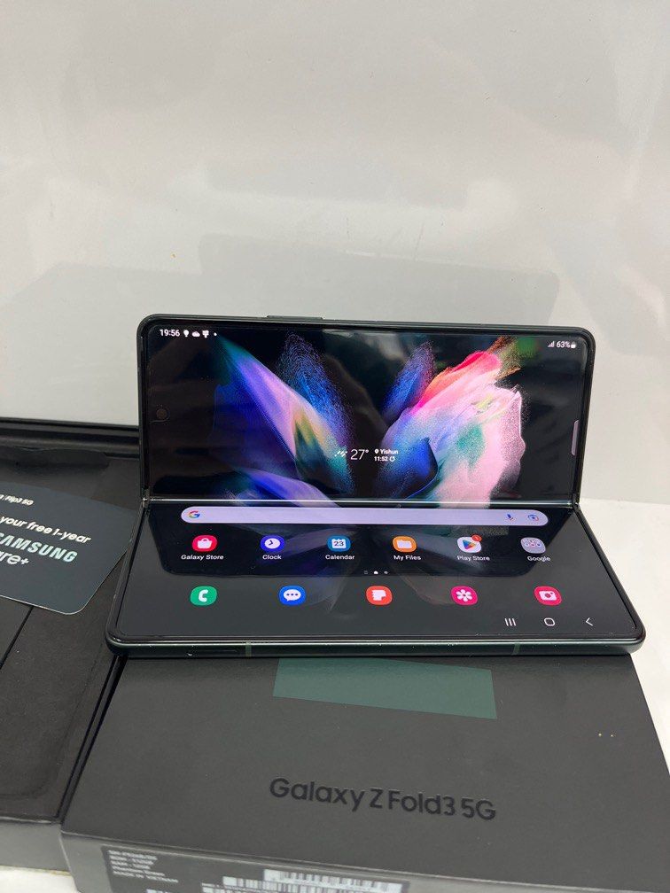 Samsung Galaxy Z Fold3 5G | 12GB RAM + 512GB Internal Storage |Phantom ...