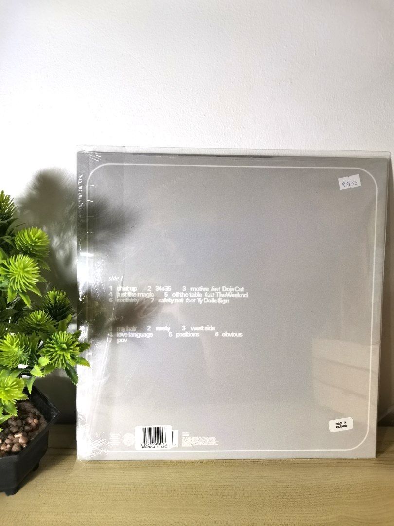 SEALED: ARIANA GRANDE- POSITIONS (Target Exclusive in Glow in the Dark vinyl) VINYL LP PLAKA on ...