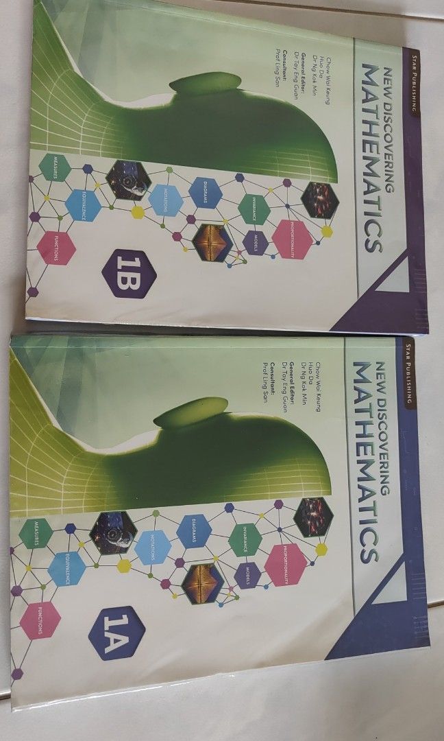 Secondary 1 Mathematics Textbook 1A/1B, Hobbies & Toys, Books ...