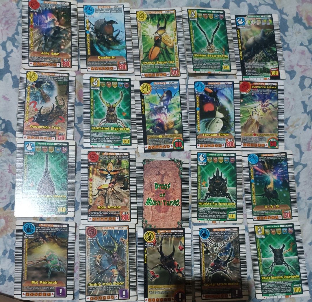 Sega Mushiking Collectible Cards, Hobbies & Toys, Memorabilia ...