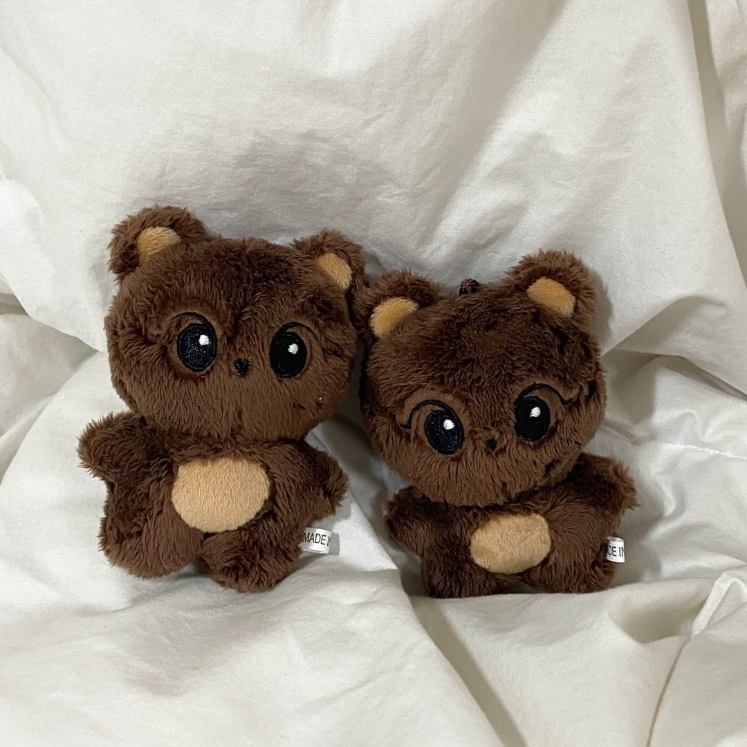 Seventeen SVT Seungkwan Winnie the Boo 10cm Dark Brown Bear Doll by ...