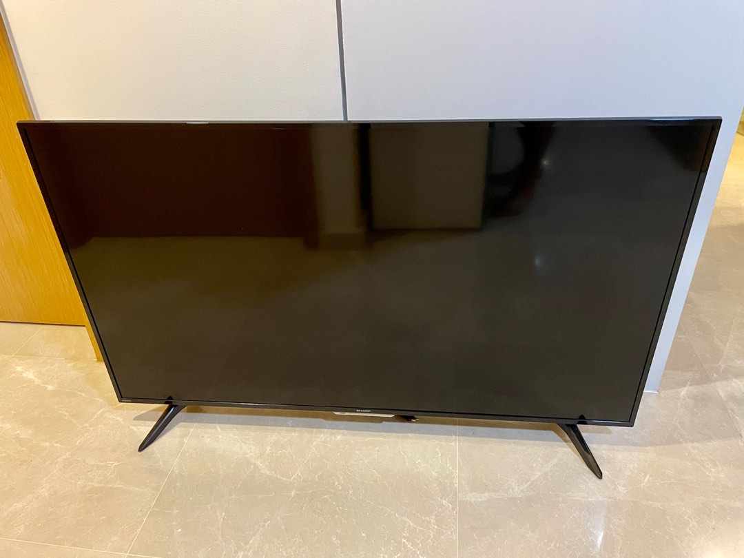 SHARP 50” LED TV MODEL 2T-C50AE1X, TV & Home Appliances, TV ...