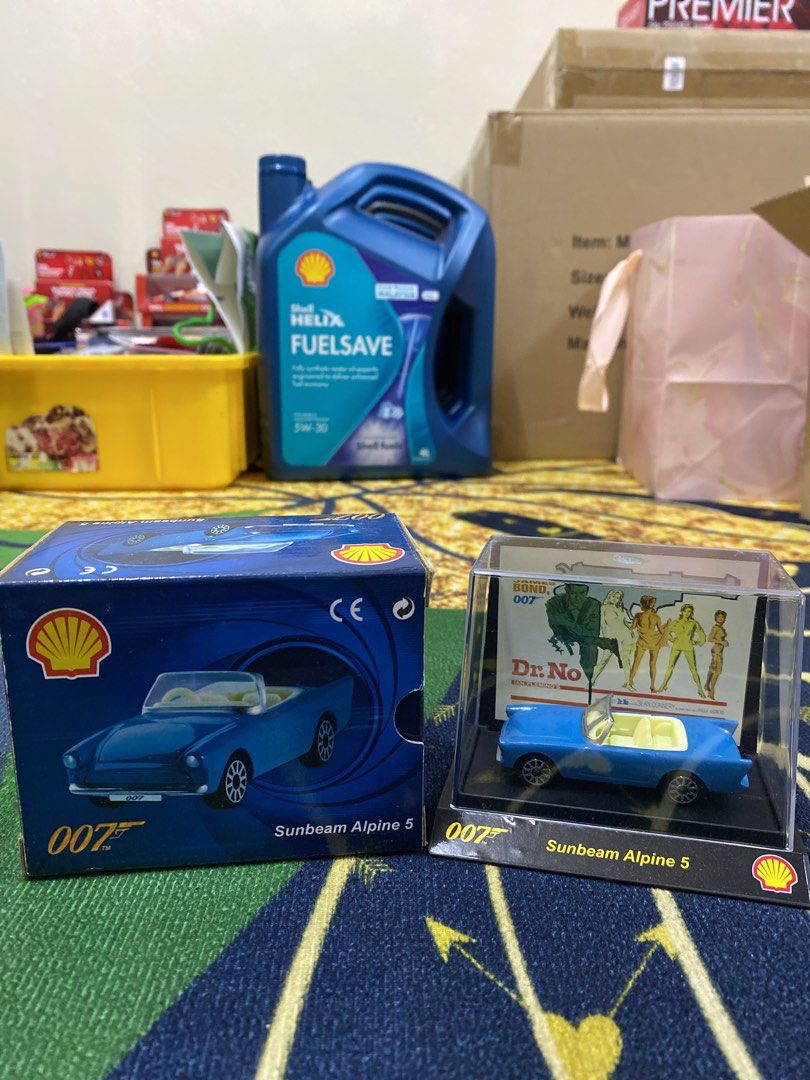 SHELL CAR JAMES BOND, Hobbies & Toys, Toys & Games on Carousell