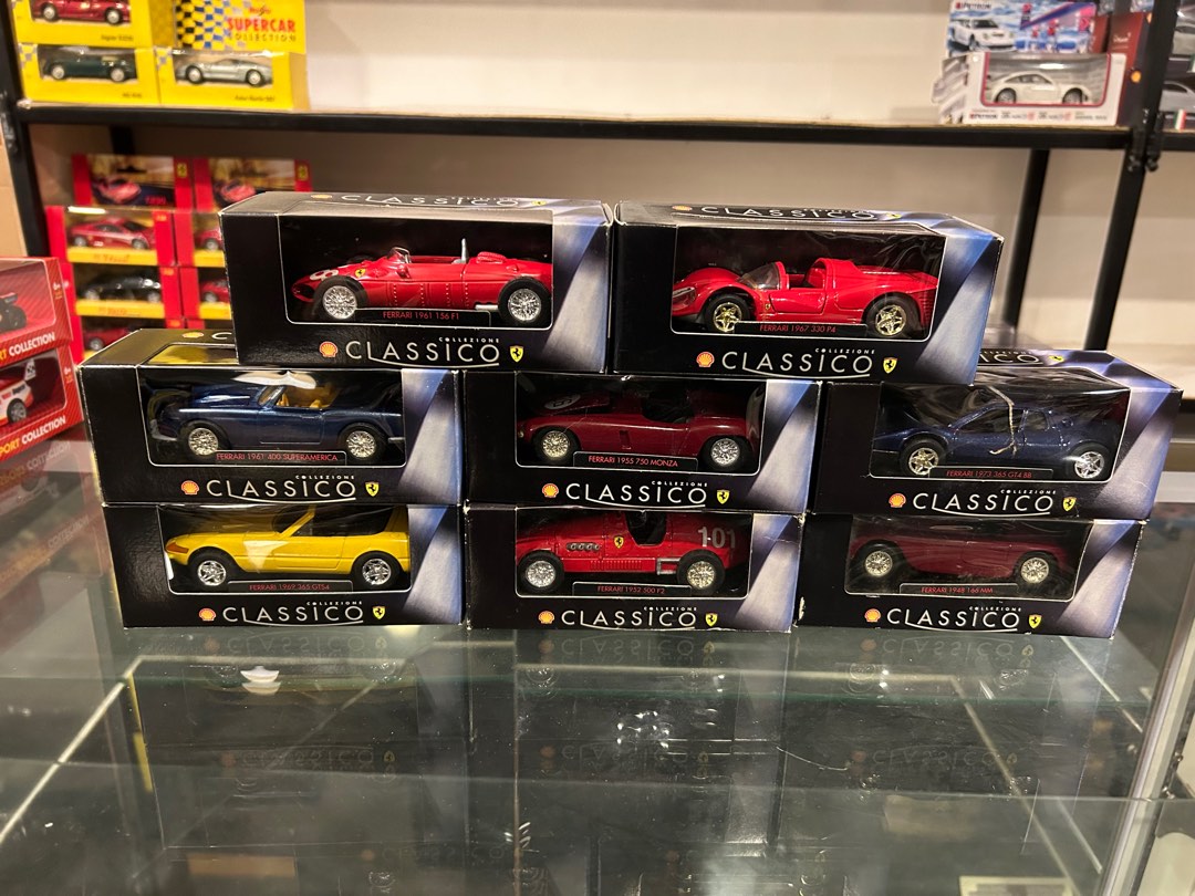 Shell Cars Vintage 90’s Complete set, Hobbies & Toys, Toys & Games on ...