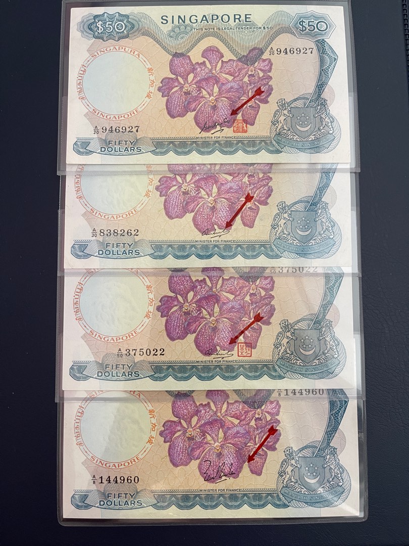 Singapore Old Notes, Hobbies & Toys, Memorabilia & Collectibles ...