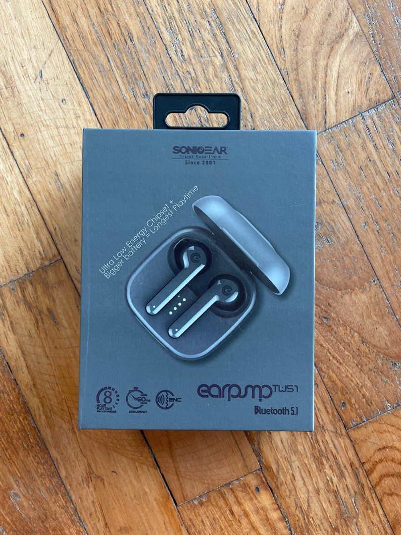 SONICGEAR EARPUMP TWS1 EARPHONE, Audio, Earphones on Carousell