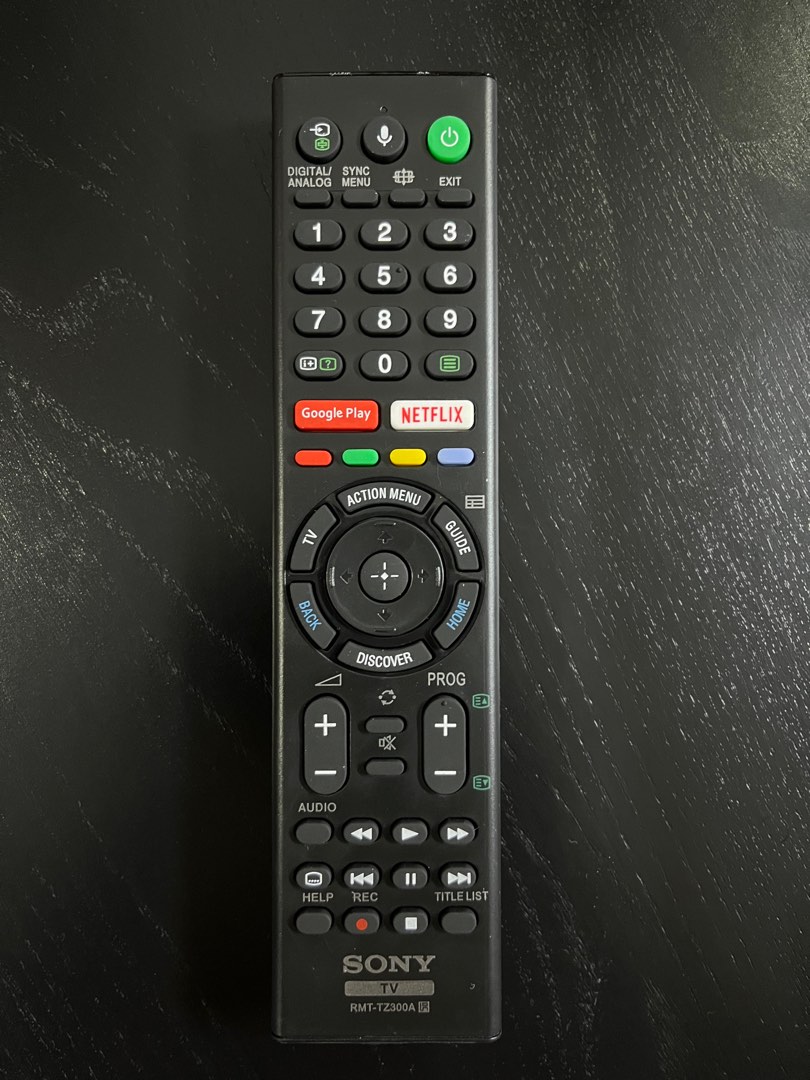 SONY TV Remote Control, TV & Home Appliances, TV & Entertainment, TV ...