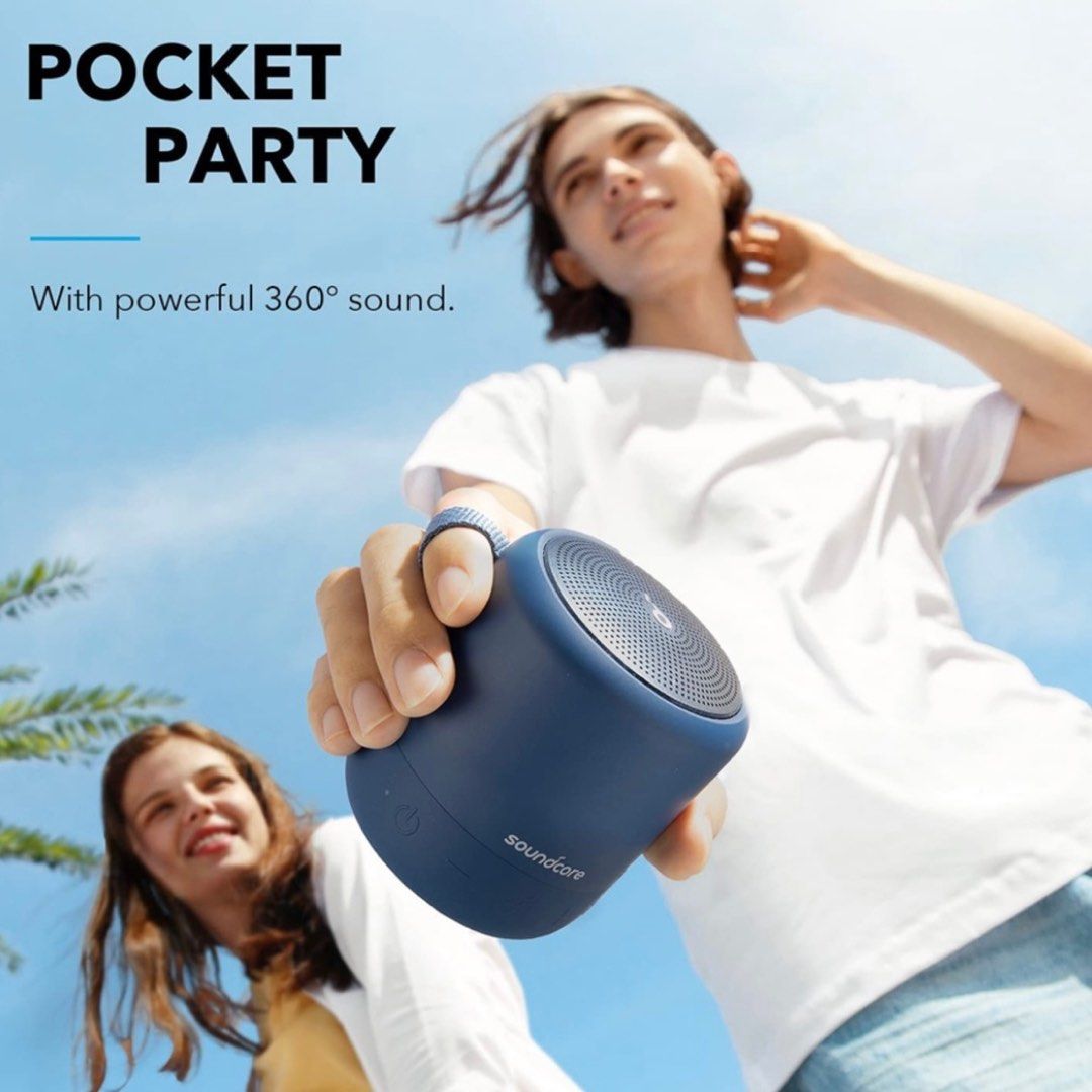 Soundcore by Anker Mini 3 Pro Pocket Bluetooth Speaker, Audio, Portable ...