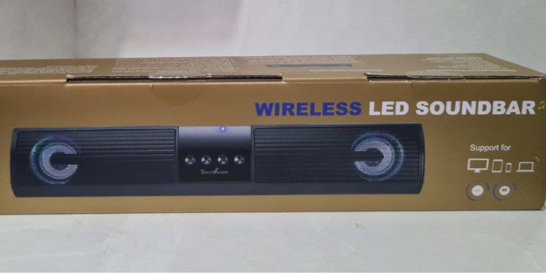 Soundwave Wireless LED Soundbar, Audio, Soundbars, Speakers ...