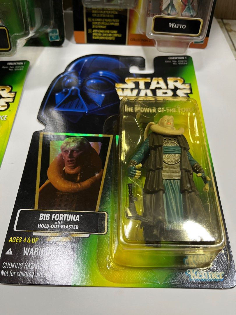 Star Wars POTF2 Jabba Throne Room Skiff & Tatooine Denizens Cantina ...