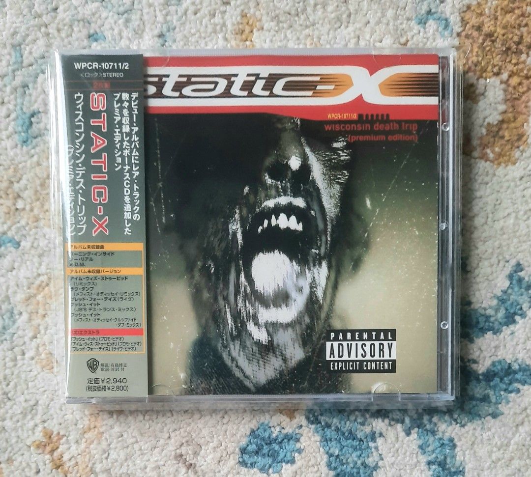 Static-X - Wisconsin Death Trip Premium Edition, Hobbies & Toys, Music ...