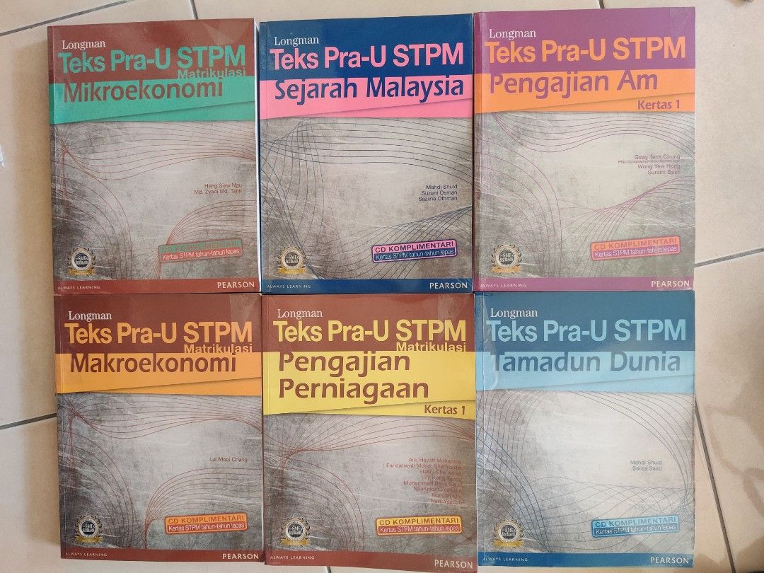 STPM form 6 books, Hobbies & Toys, Books & Magazines, Textbooks on ...
