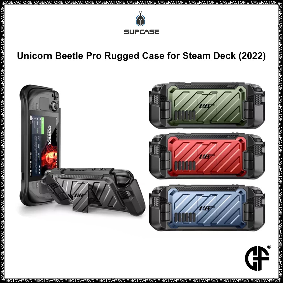 Supcase Unicorn Beetle Pro Rugged Case for Steam Deck (2022), Mobile ...