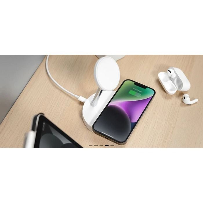 SwitchEasy MagPower 2-in-1 Magnetic Wireless Charging Stand, Mobile ...
