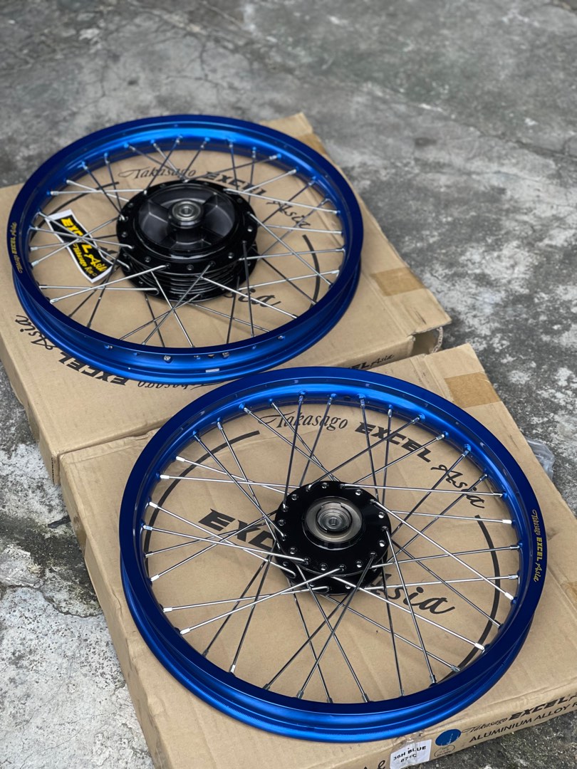 Takasago Excel Asia Blue 1.60/1.60, Motorcycles, Motorcycle Accessories ...