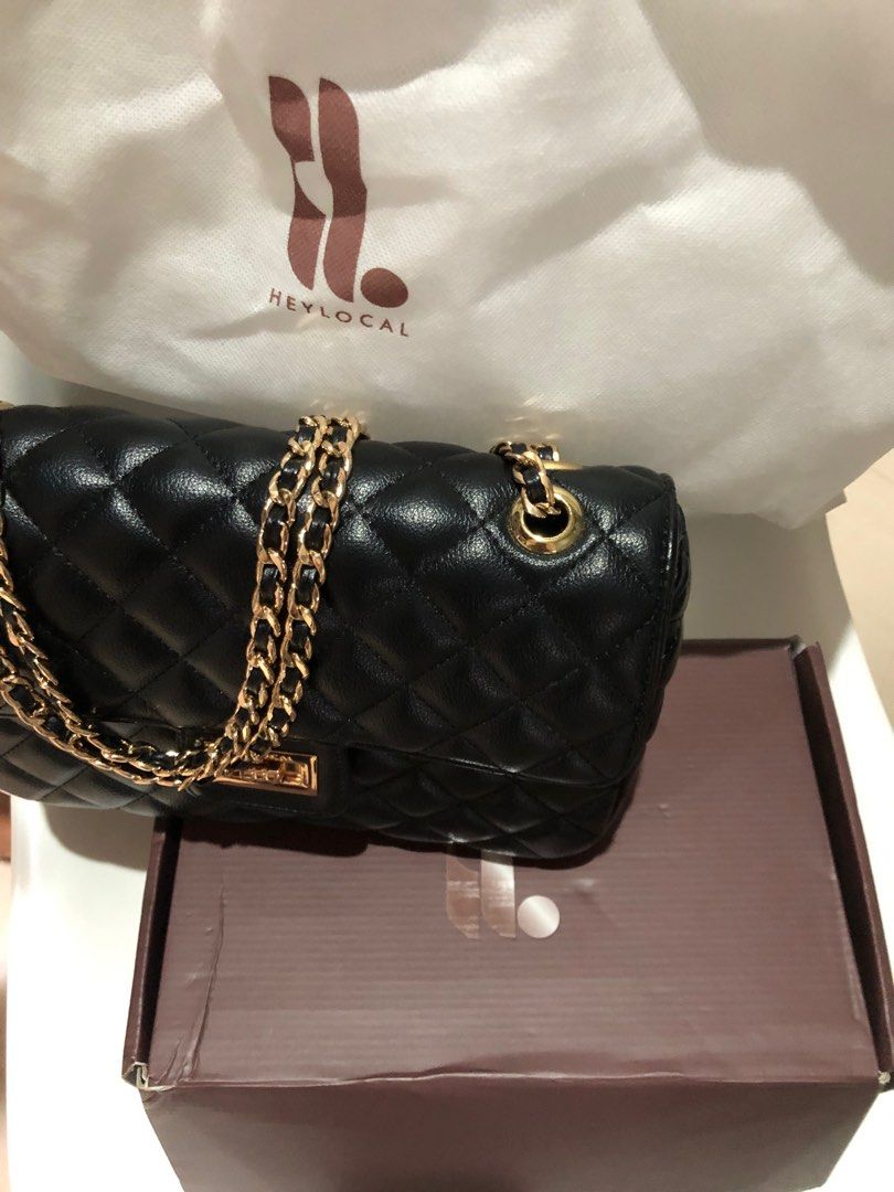 Tas Boston Classic by Heylocal warna hitam, Fesyen Wanita, Tas & Dompet ...