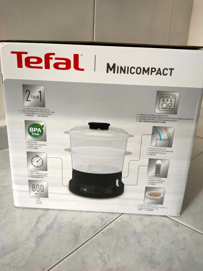 Tefal Minicompact Steamer, TV & Home Appliances, Kitchen Appliances ...