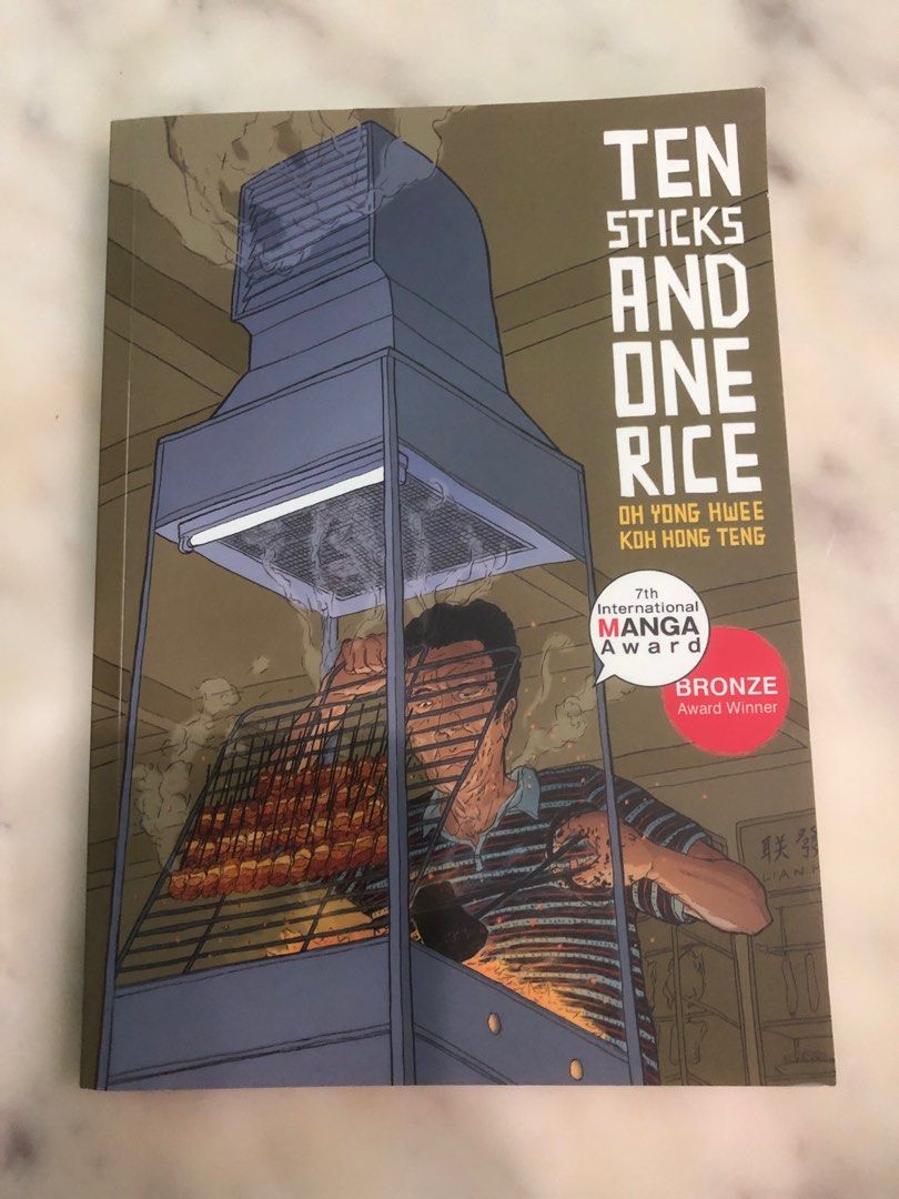 Ten Sticks and One Rice Singapore graphic novel, Hobbies & Toys, Books ...