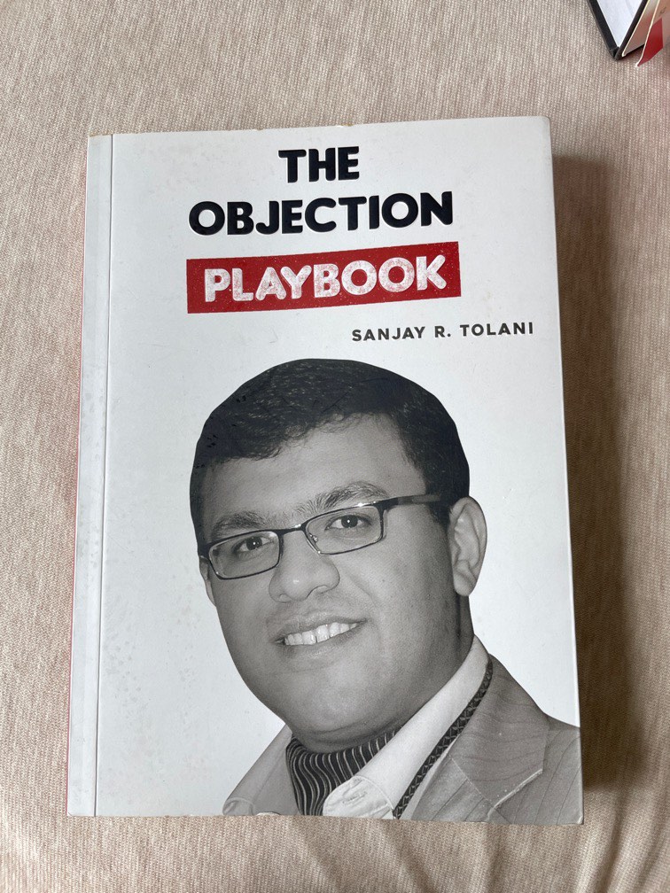 The Objection Playbook by Sanjay Tolani, Hobbies & Toys, Books ...