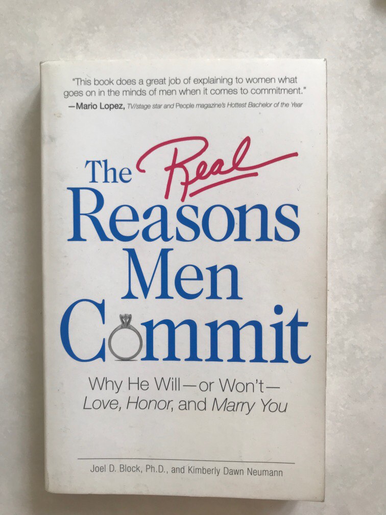 The real reasons men commit, Hobbies & Toys, Books & Magazines, Fiction ...