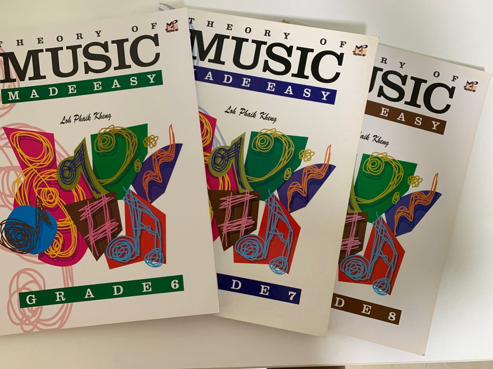 theory of music made easy books grade 6, 7, 8 by lina ng, Hobbies ...