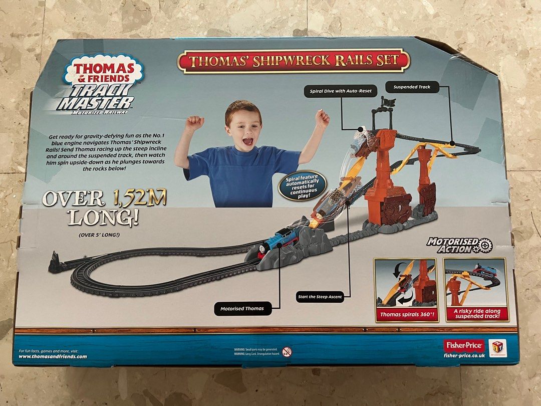 Thomas & Friends : Thomas Shipwreck Rails Set, Hobbies & Toys, Toys ...