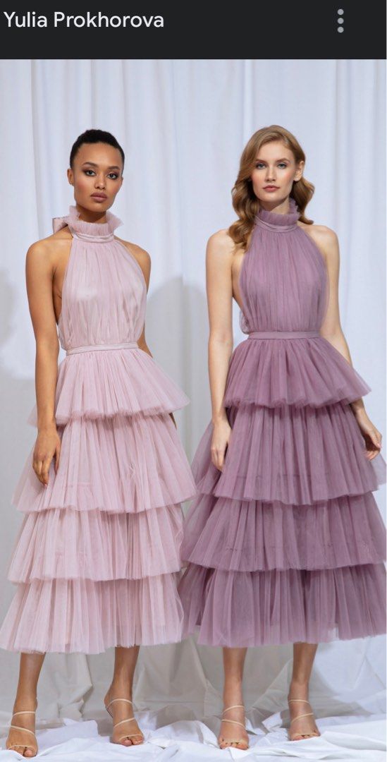 Tier Layer Tulle wedding dress, Women's Fashion, Dresses & Sets ...