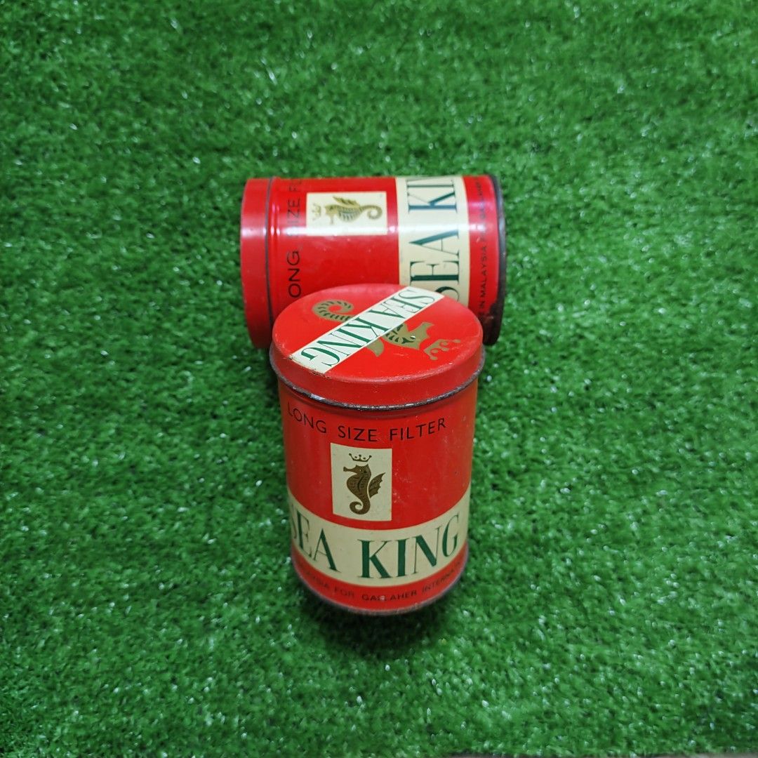 Tin Rokok Antique Sea King Malaysia Combo, Hobbies & Toys, Collectibles ...