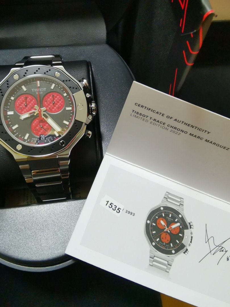 Tissot T-Race Chrono Marc Marquez (Limited Edition) 2022, Luxury ...
