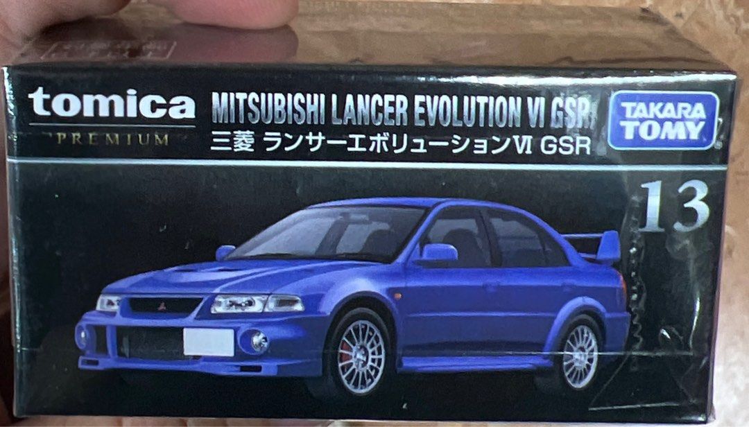 Tomica Mitsubishi lancer Evolution VI Evo VINTAGE, Hobbies & Toys, Toys ...