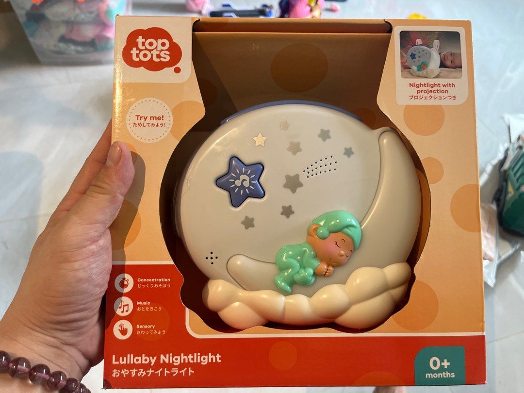 Top tots lullaby nightlight, Babies & Kids, Infant Playtime on Carousell