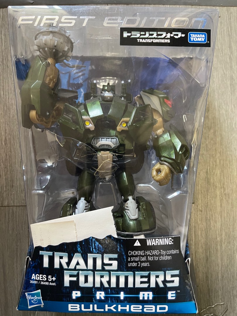 Transformer Bulkhead 鐵皮 日版, 興趣及遊戲, 玩具 & 遊戲類 - Carousell
