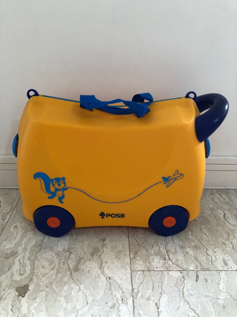 Trunkie luggage with POSB logo, Hobbies & Toys, Travel, Luggage on ...